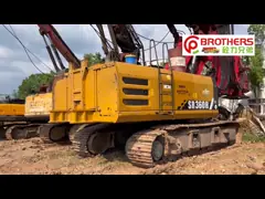 sy power saving rotary drilling equipment pile driver for construction