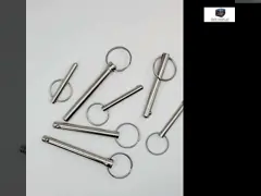 m10 m16 stainless steel quick release pin ss 304 ss 316 a2 a4-80 customized size