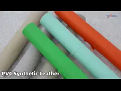 Anti-hydrolysis Fine surface Soft feel PVC artificial /Synthetic leather hot sales for Sofas & Car