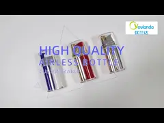 plastic airless bottle  double tube airless pump bottles skincare vacuum bottles 10ml 20ml 30ml