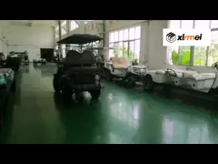 fashion 14 person electric tourist car max forward speed 30km/h for hotel