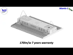 Illuminazione industriale Lampada ad alto profilo lineare a LED Alto profilo di luce 100-400W Dimming intelligente 0-10V Motion Sensor Warehouse