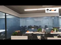 switchable pdlc smart glass electronic glass partitions for shopping malls