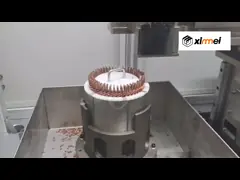 Bldc motor estator de corte de bobina de fabricación de la máquina de servo impulsado