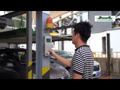 Elevatore idraulico automatico a quattro pali