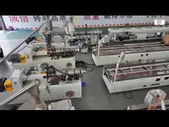 durable pvc door and door frame making machine powered by counter-rotating conical twin screws