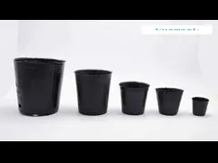 CUSTOM plastic container plastic net pots nursery pots for seeds