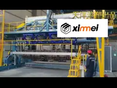 plc control rotational molding machine with direct / indirect mold cooling method