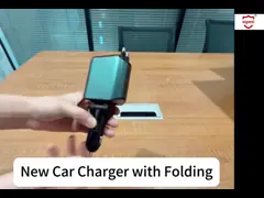 dc12v - 24v max 5.0a super fast car charger with stretchable cables for digital device