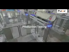 Riconoscimento facciale Porta girante a svolta con codice QR di impronte digitali RFID per la palestra del supermercato