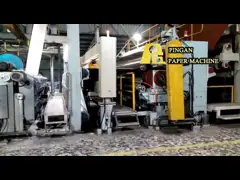SS304 ντυμένος πίνακας εγγράφου ελεφαντόδοντου διπλός που κατασκευάζει τη μηχανή 800m/Min