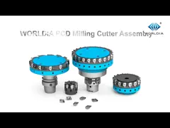 straight shank pcd indexable milling cutter dia 25mm to 32mm