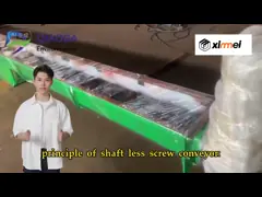 Транспортер спирального типа из углеводородного угля для продажи цемента