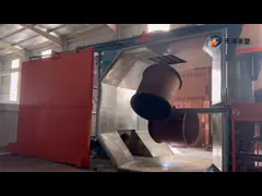 Automatische Rotationsformmaschinen mit drei Armen und fünf Stationen
