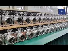 manual sanitary butterfly stainless steel valves 1 inch sms standard