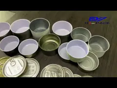 50g weed packaging tin can d65x34mm seamless tin containers inner coating