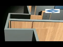 OEM ODM Highly Flexible Movable Partition Walls Sliding Soundproof Room Dividers