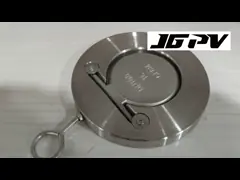 ASME API GB-standaard gietijzer-roestvrij staal enkeldisque-controleventiel
