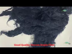 flame retardant 3.33d polyester staple fiber for textile industry skin friendly viscose fiber