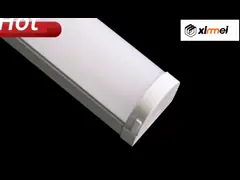 t8 led batten linear light 140lm/w 200lm/w led linear strip light with fast fit plug