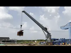5T40M Fixed Boom Shipyard Crane
