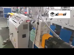 single-screw pvc corrugated pipe extruder machine with full intermeshing engagement system