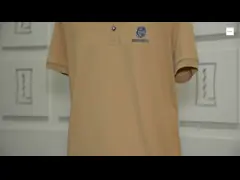 high elasticity breathable custom polo shirts with embroidery logo for men's clothing