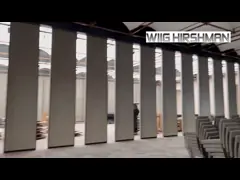 Ristorante Parete divisoria pieghevole Parete divisoria pieghevole personalizzata Eco-friendly