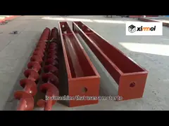 steel electrical screw conveyor type u portable grain screw conveyor