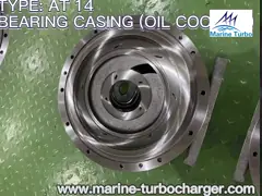 oil cooled turbo bearing housing with foot ihi at 14 turbocharger use