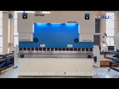 100 ton cnc press brake controller delem hydraulic synchronize bending machine