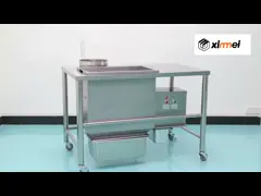 bt-1p breading table 304sus automatic commercial electric chicken breader table
