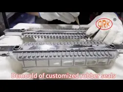 OEM ODM Semiconductor Seals Silicone Mold Custom Rubber O Rings For Rubber Parts