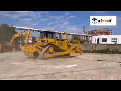 Το De Caterpillar D7R χρησιμοποιείται.