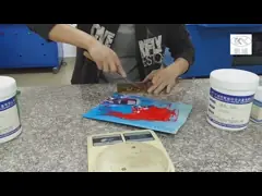 980kg semi automatic silicone fabric embossing machine customizable