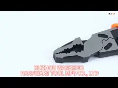 62 hrc multi function combination pliers high leverage end cutting pliers