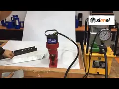 hydraulic bus bar hole punching tool for metal hole punching ch-60