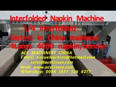 PLC Control Facial Tissue Paper Making Machine with 2 Colors Printing