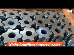 scarifier drum wear parts tungsten 6 points scarifier stars tct cutters floor planers accessories