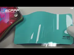 ppf-1407 tiffeny blue coloured ppf wrap eco-friendly