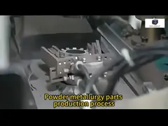 fn08 316l sintered metal parts processing straight bevel gear machining