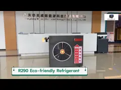 freestanding 3phase r32 inverter ashp air source heat pump for heating and cooling and dhw 22kw spli