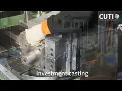 cutomized investment casting stainless steel parts for booster pump body