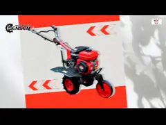 red agricultural cultivator 7 horsepower tiller farm equipment