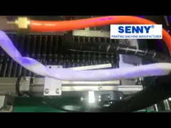 2-Color 50pcs/Min Auto  Round Tubes UV Screen Printing Machine