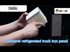 lightweight frp sandwich panel freezer truck body cold plate refrigeration unit