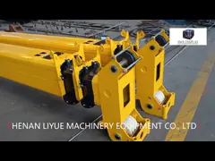 14 ton telescopic boom pickup truck mounted crane