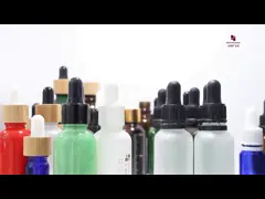 D001-50ml Customizable Label Empty Dropper Bottle Black Matte Coating Design For Personal Care Skincare Products With Gold Hotfoil Stamping Logo Service