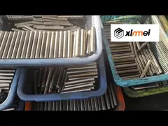 Pini d‘argento, non magnetizzati, a alto tenore di carbonio superiore allo 0,5% vol