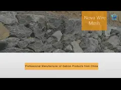 6*8, alambre de metal llenado piedra 8*10,10*12 Gabion enjaulan para la protección de la erosión del suelo o del Riverbank